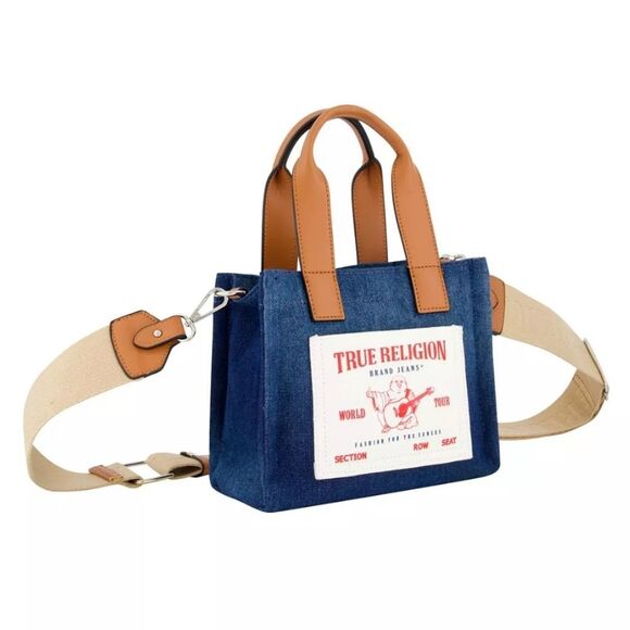 True Religion | Bags | True Religion Denim Mini Tote Bag | Poshmark